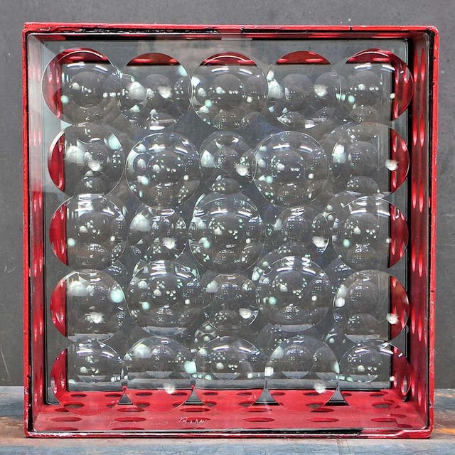 Feliciano Bejar Caja De Jano Bubble Box Magicsope Refraction Sculpture Op Art | Chairish