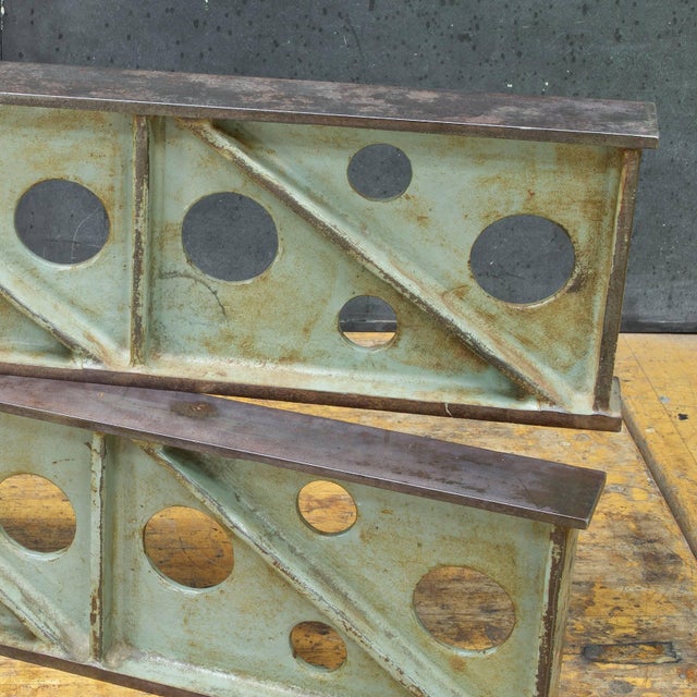 Industrial Cast Iron Machinist's Swiss Cheese Straight Edge Rules ...