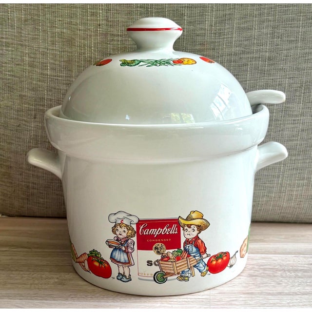 Vintage Campbell's Soup Tureen With Lid & Ladle - By Westwood Ceramic ...