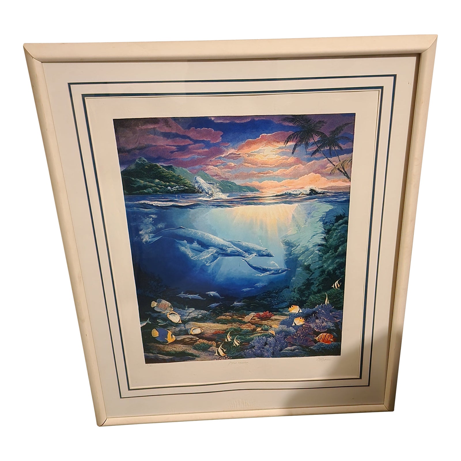 1990s Homecoming Original Serigraph by Andrew Francis | Chairish