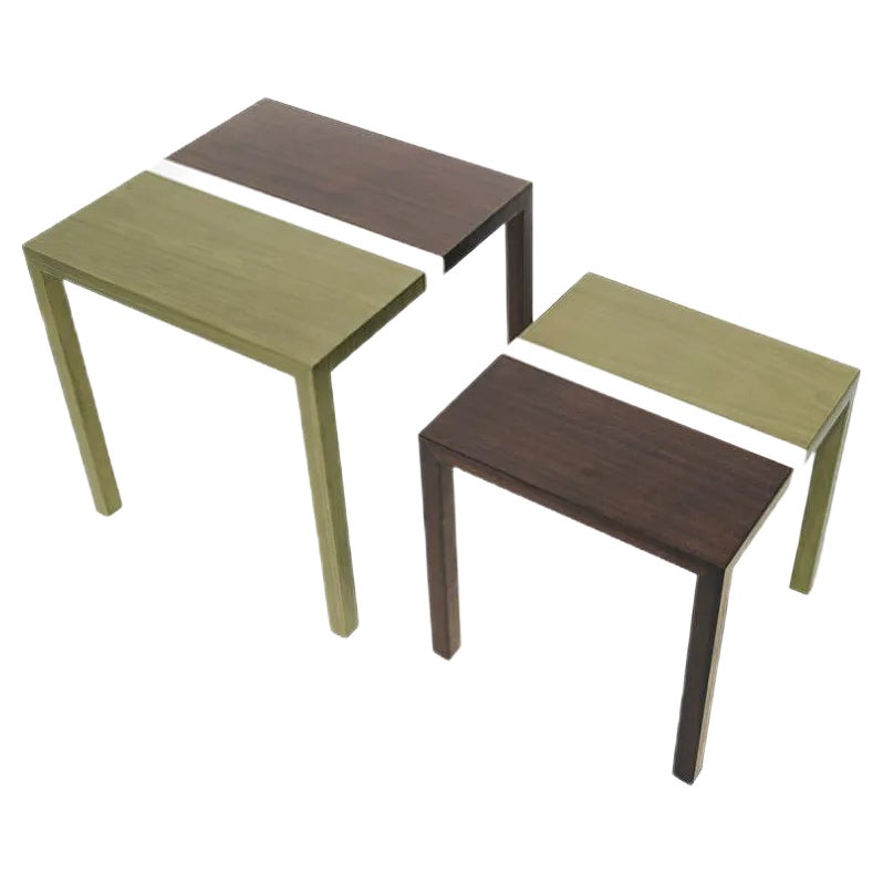 Partenope Coffee Tables in V2 Pattern Marquetry by Architetti Artigiani ...
