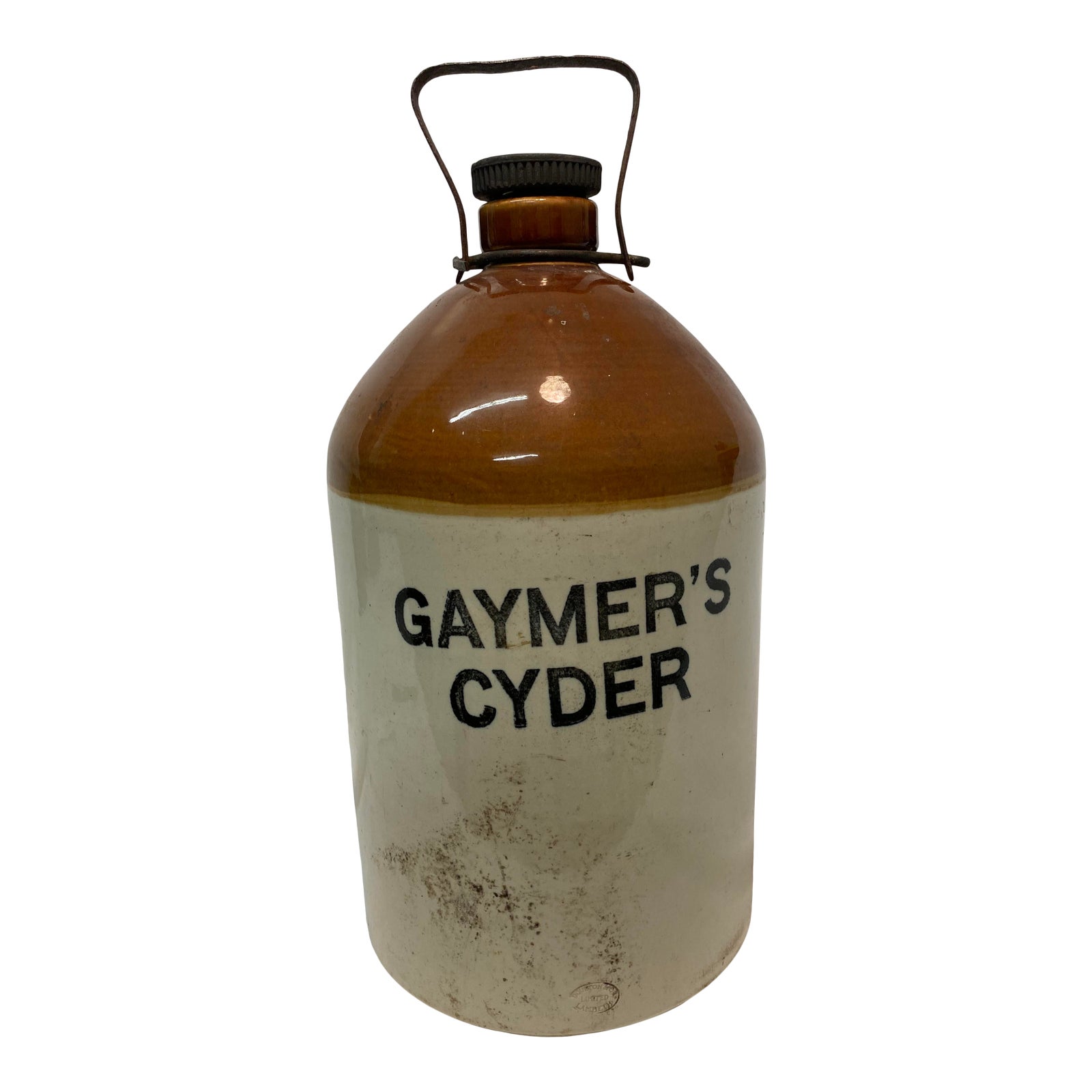 Antique Gaymer's Cyder / Cider Dispenser Made in England | Chairish