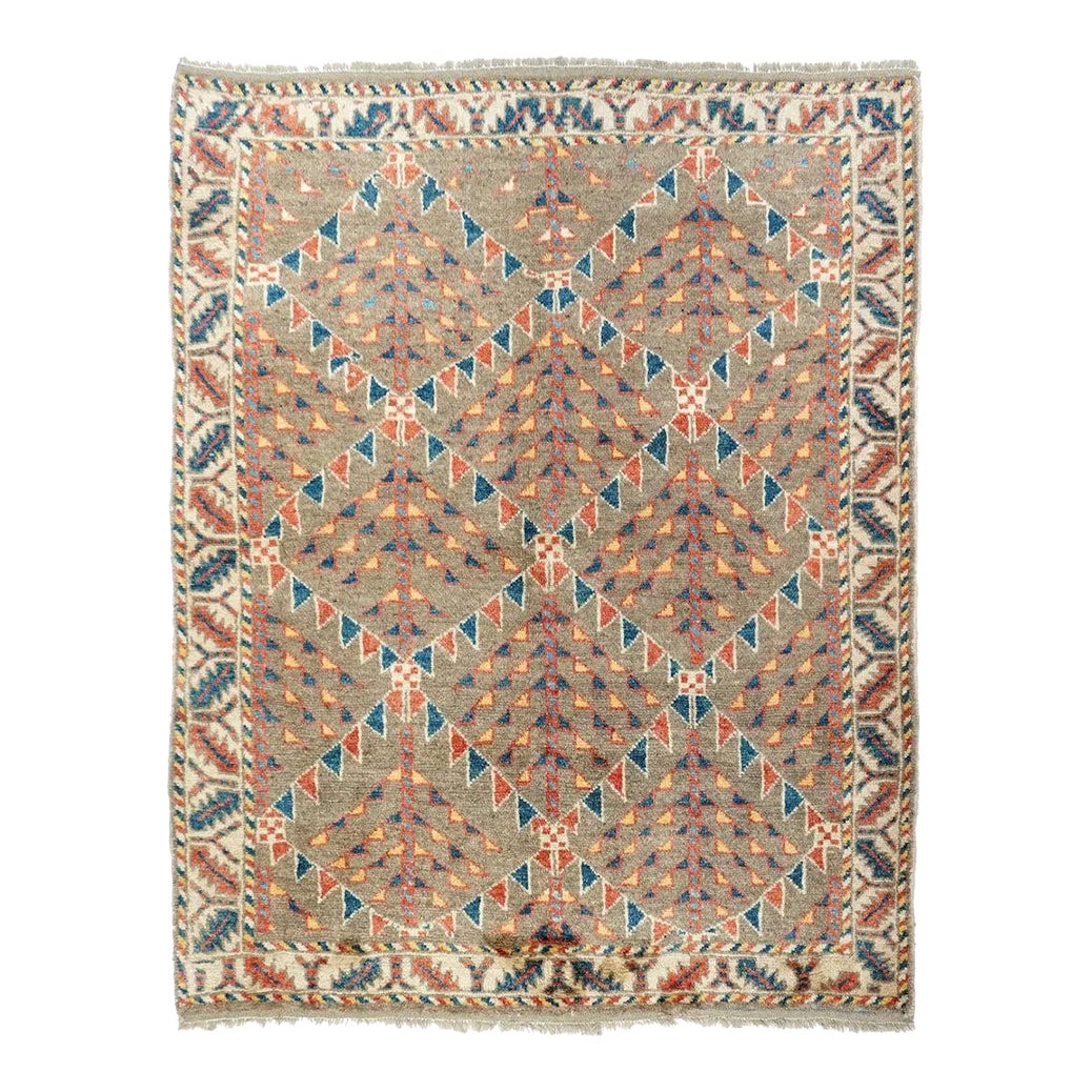Vintage Veramin Rug 5'0'' X 6'5'' | Chairish