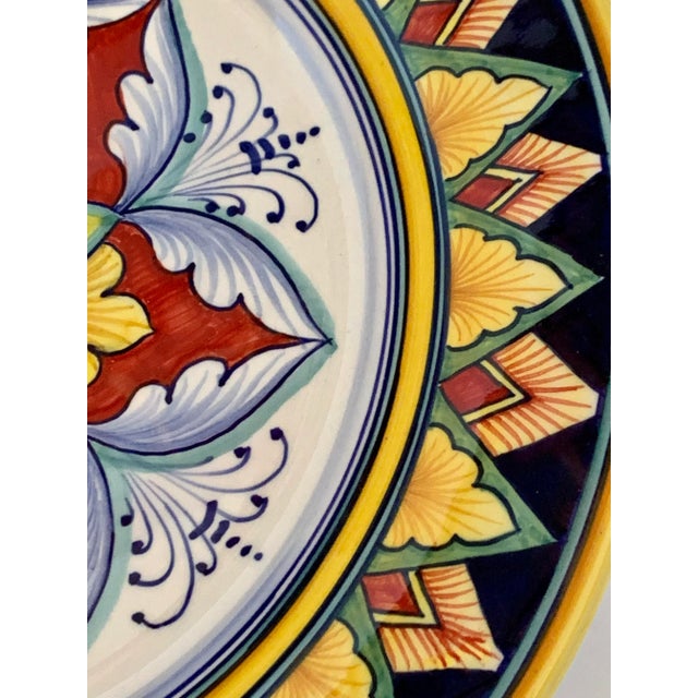 Vintage Italian ‘Gialletti Giulio’ Deruta Hand Painted Majolica Dinner ...
