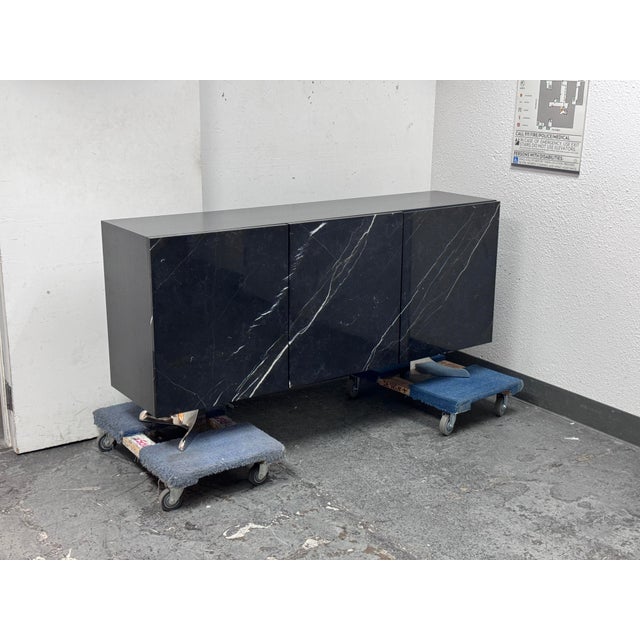 Bernhardt Furniture Nero Marquina Imani Buffet | Chairish