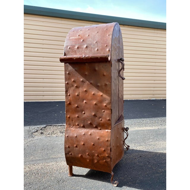 One of a Kind Handcrafted Steel Armoire (Mexico) | Chairish