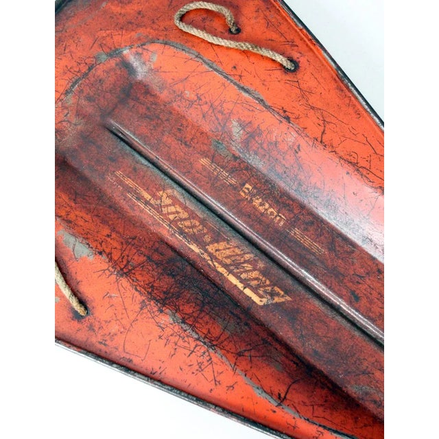 Vintage Sno-Wing Sled | Chairish