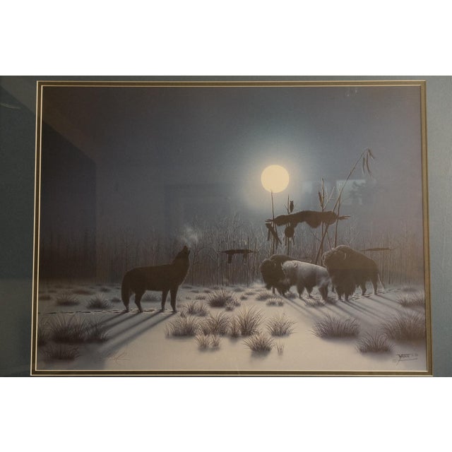 “Sacred Realm” – Triple Signed Donald Vann Native American Spirit Print ...