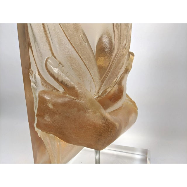 Marc Sijan, Marc Sijan Hyper Realist Contemporary Cast Acrylic Resin Sculpture Portrait Bust ...