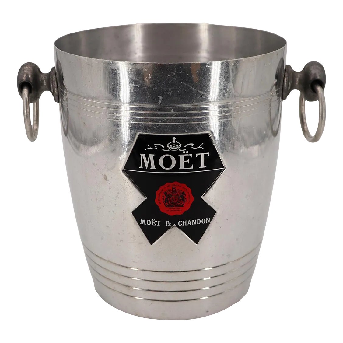 Vintage French Moët & Chandon Champagne Ice Bucket | Chairish