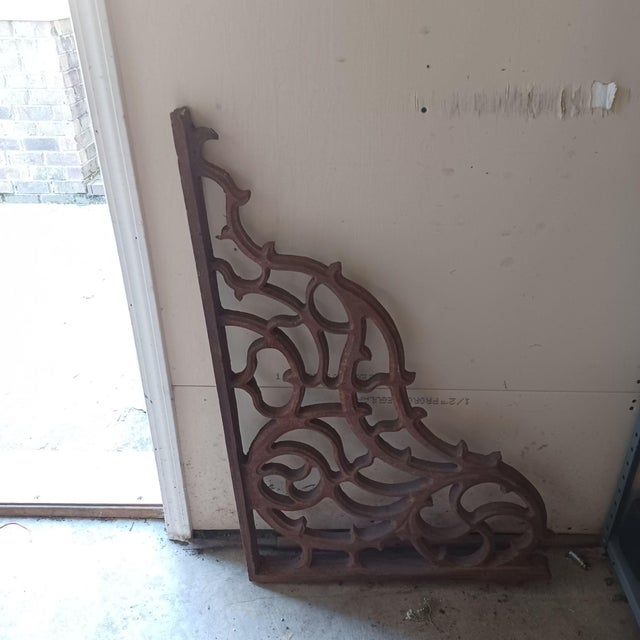 Huge Early 20th Century Cast Iron Structural Corbel Architectural ...