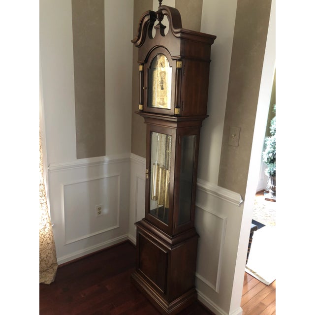 1980s Sligh Grandfather Clock | Chairish