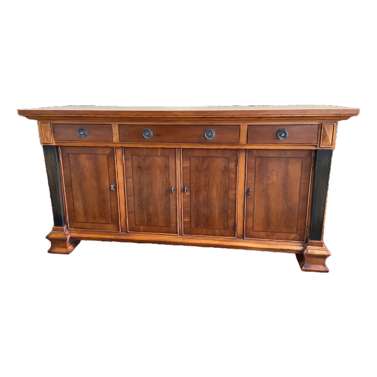 1990s Henredon Mid-Century Vintage Sideboard Buffet | Chairish
