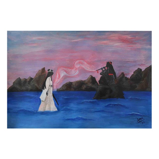 Anna Maria Caboni, Power of Legends, 2025, Acrylic | Chairish