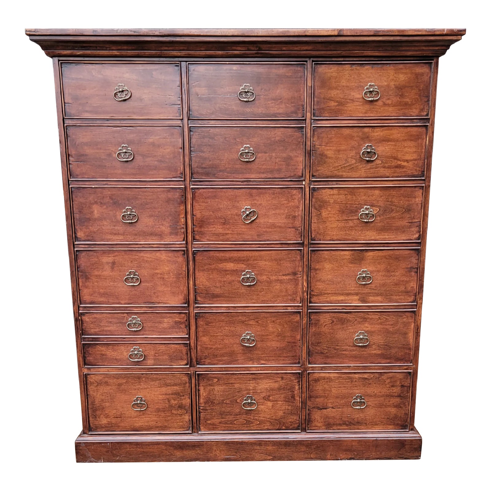 Late 20th Century Bausman & Company Home Office Cabinet | Chairish