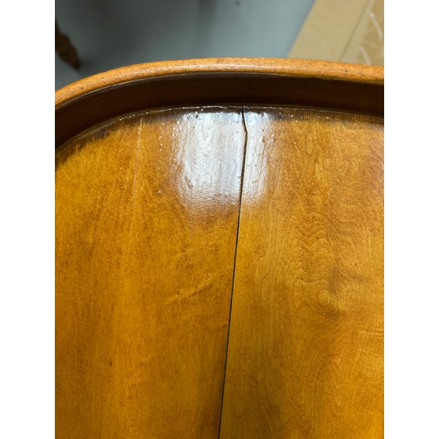 1950s Haywood–wakefield Saddle Table | Chairish