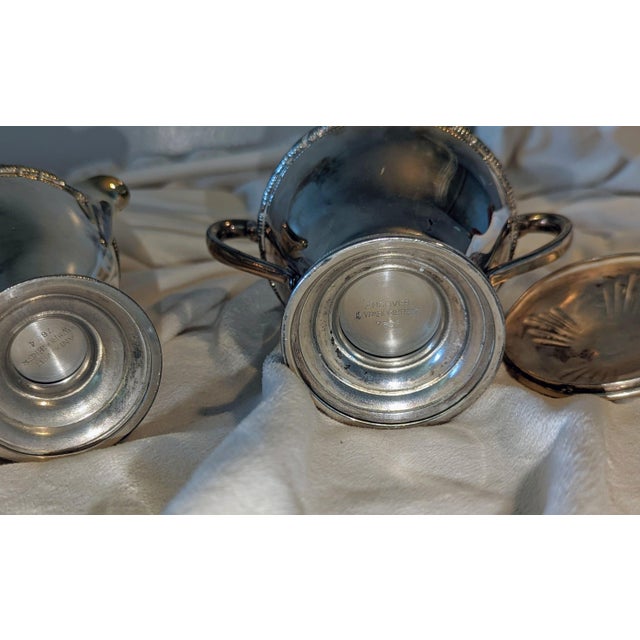 1920s Andover Wm Rogers Creamer and Sugar Service- 2 Pieces | Chairish