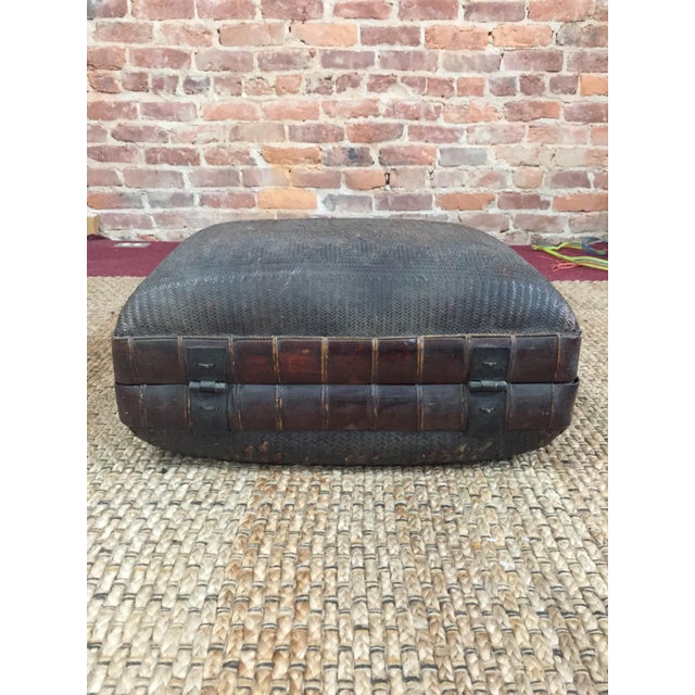 Mid 19th Century Antique Storage Basket | Chairish