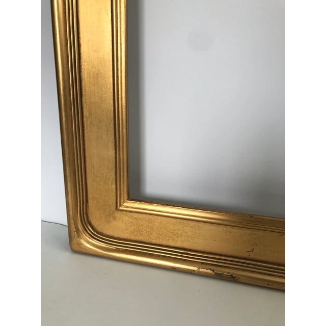 Vintage Gold Metal Leaf Frame | Chairish