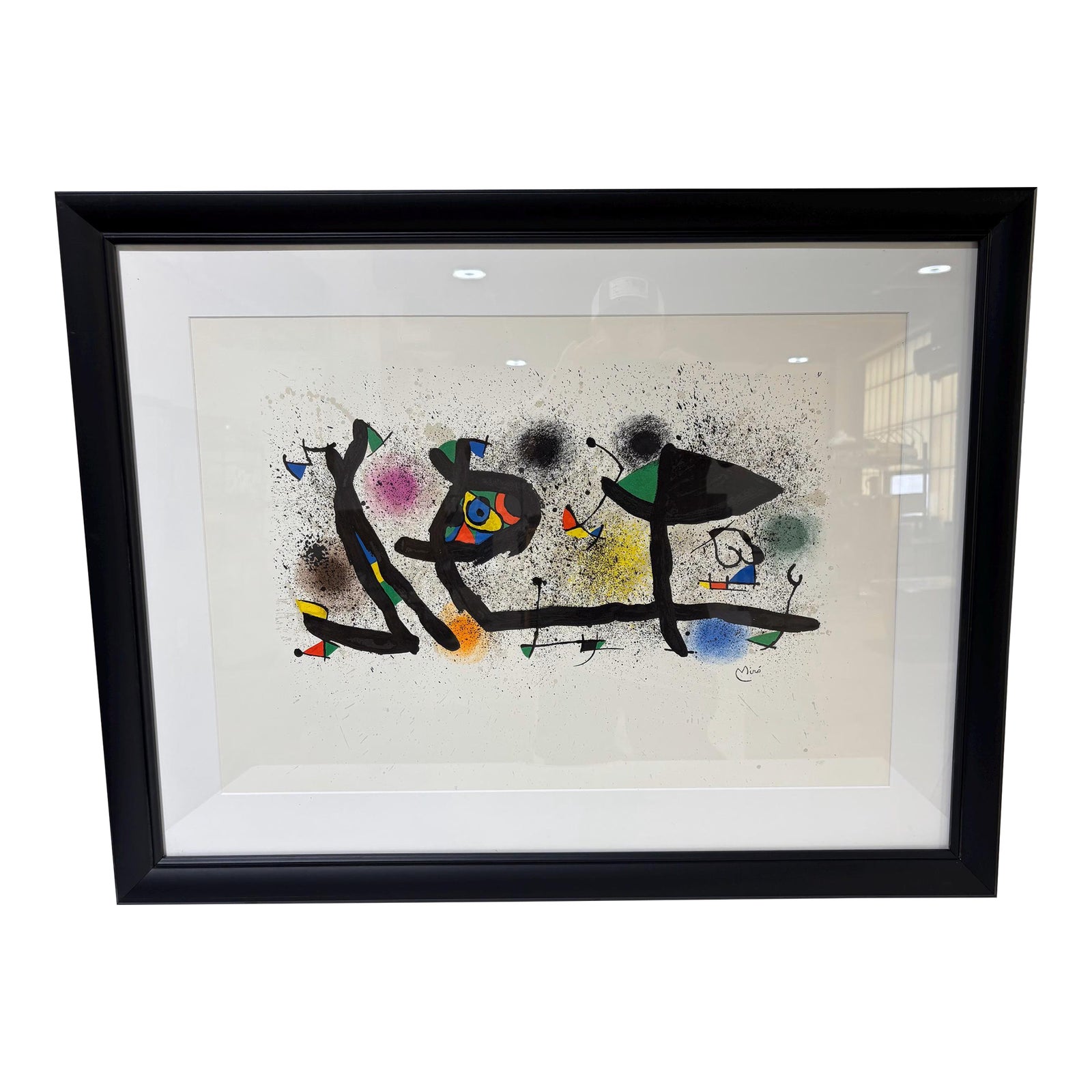 1970s Joan Miró "Signatures" Lithograph | Abstract Surrealist Art Print ...