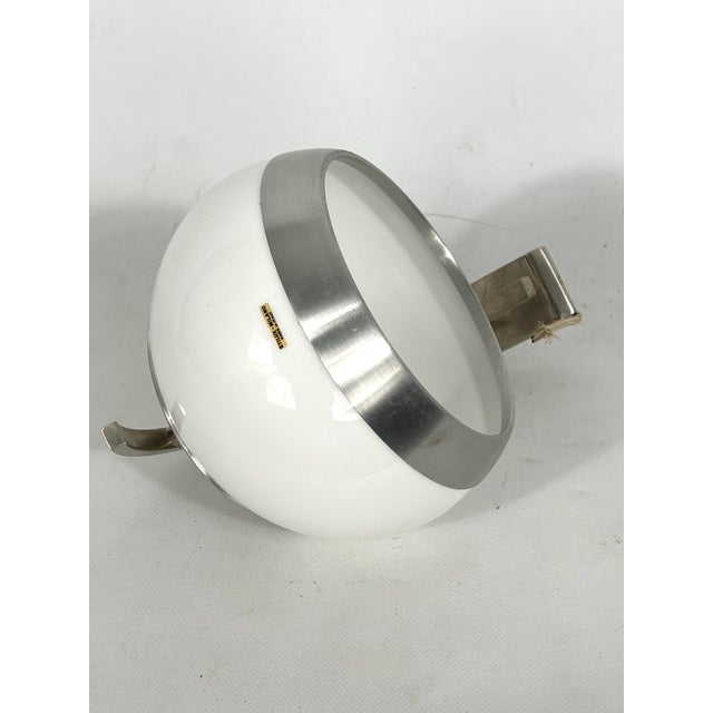 Stilux Milano, Single Aluminum and Perspex Wall Lamp Model Sila. Italy ...