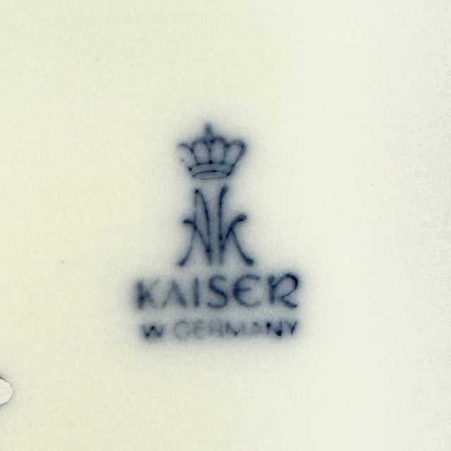 Matte White Bisquit Porcelain Pillow Vases by Kaiser W. Germany - A ...