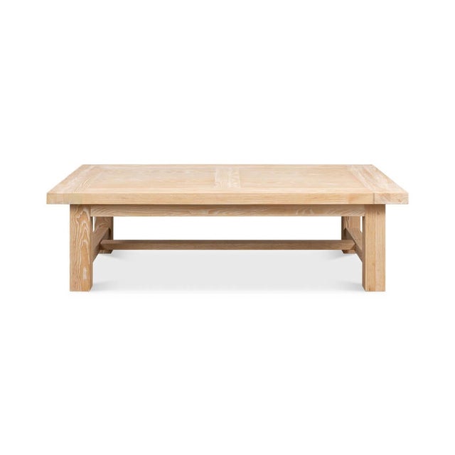 Modern Oak Coffee Table | Chairish