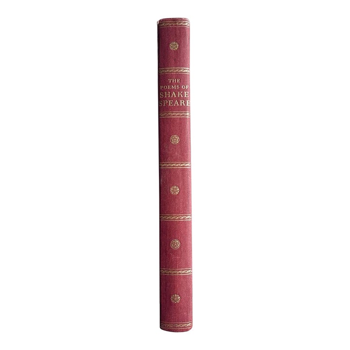 1958 the Poems of Shakespeare Vintage Book | Chairish