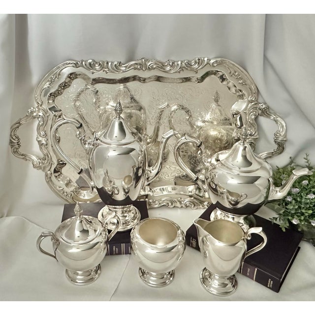 Vintage Gorham Colonial Tea & Coffee Service Set - 7 Pieces | Chairish