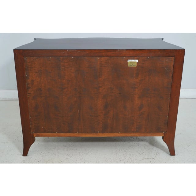 William Switzer Modern Regency 2 Door Commode Server | Chairish