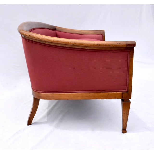 French Directoire Style Sofa in Cherrywood | Chairish