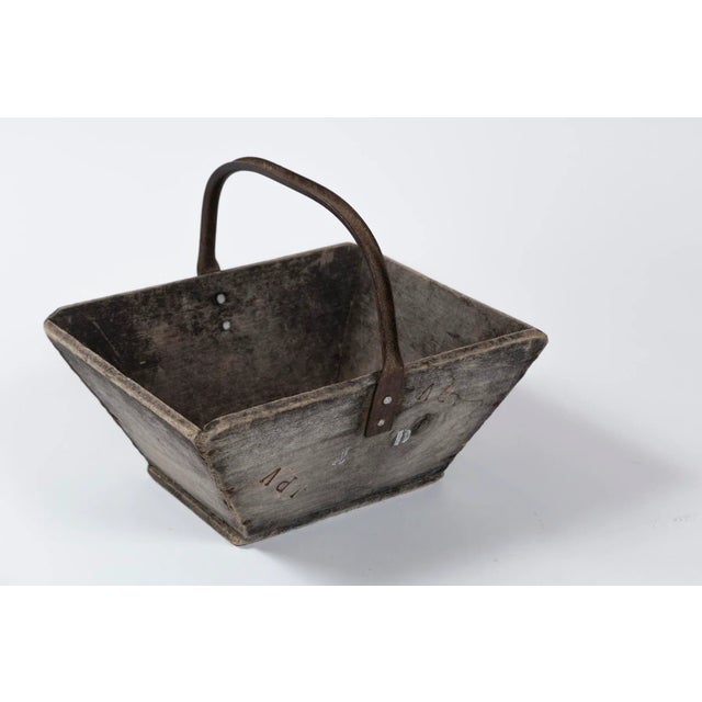 Antique French Garden Trug (Panier), Early 20th Century | Chairish