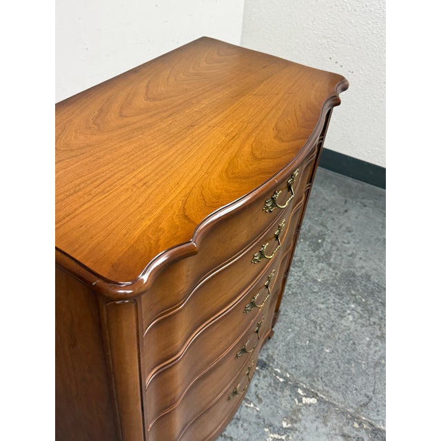 Mid 20th Century American Drew Chest of Five Drawers | Chairish