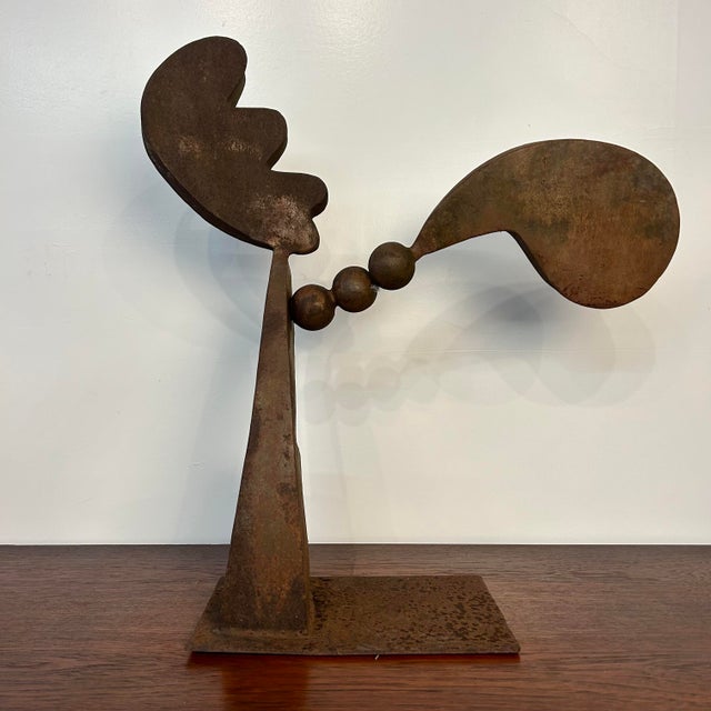 Charlie Hewitt Metal Sculpture Indoor Outdoor Garden Abstract | Chairish