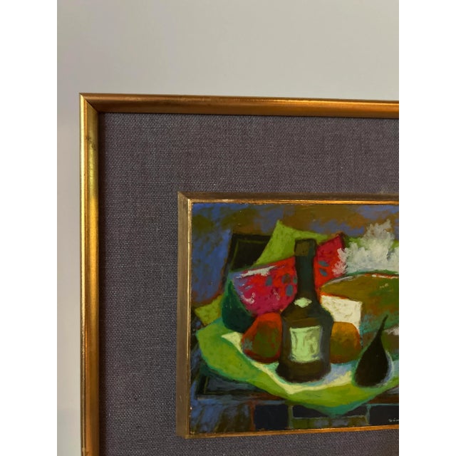 José Sámano Torres (Mexican, B. 1942) Modernist Abstract Still Life C ...