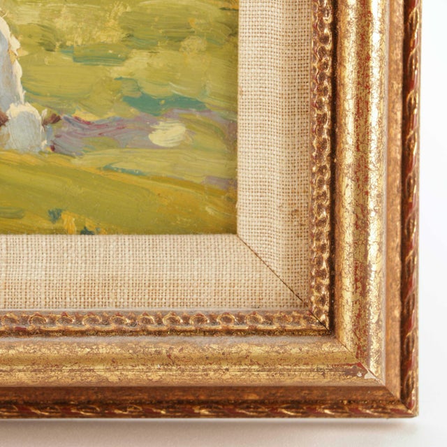 Edward Charles Volkert Pastoral Landscape Painting, Circa 1900 | Chairish