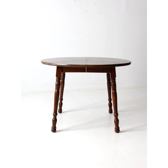 Mid Century Colonial Style Dining Table | Chairish