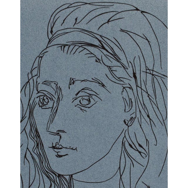 Pablo Picasso, Portrait of Jacqueline, Etching | Chairish