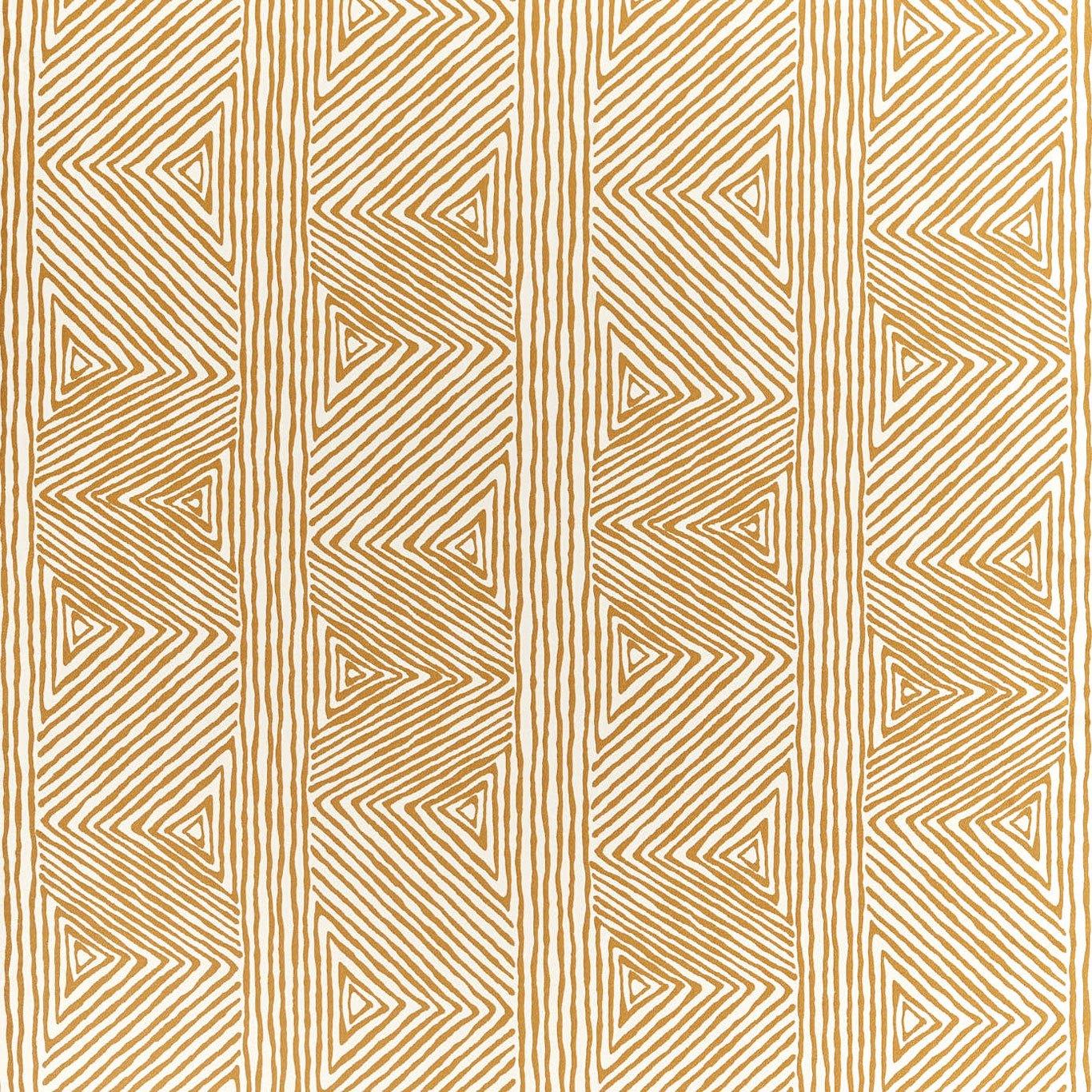 Harlequin Zamarra Fabric in Zamarra Saffron | Chairish