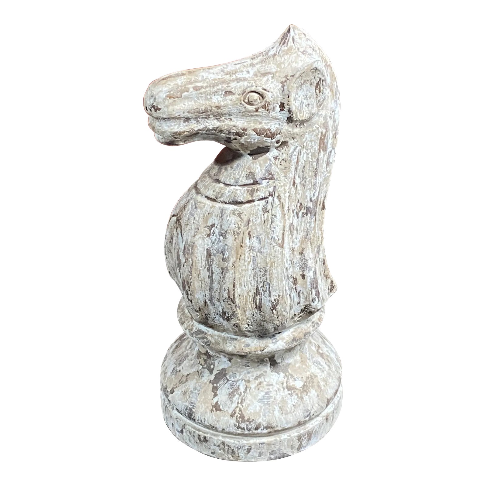 Contemporary Timothy Oulton Knight Chess Piece | Chairish