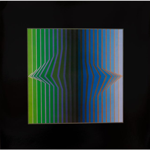 Victor Vasarely, ILILE III, Etching | Chairish