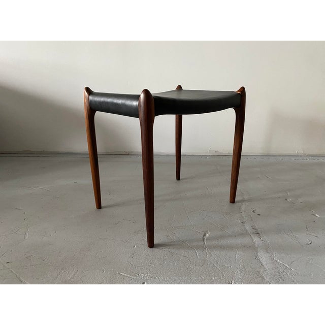 1950s Vintage Moller Model 78 Rosewood Stool | Chairish