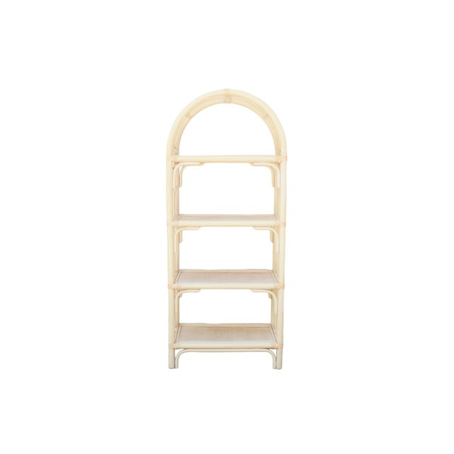 Bamboo & Rattan Etagere | Chairish