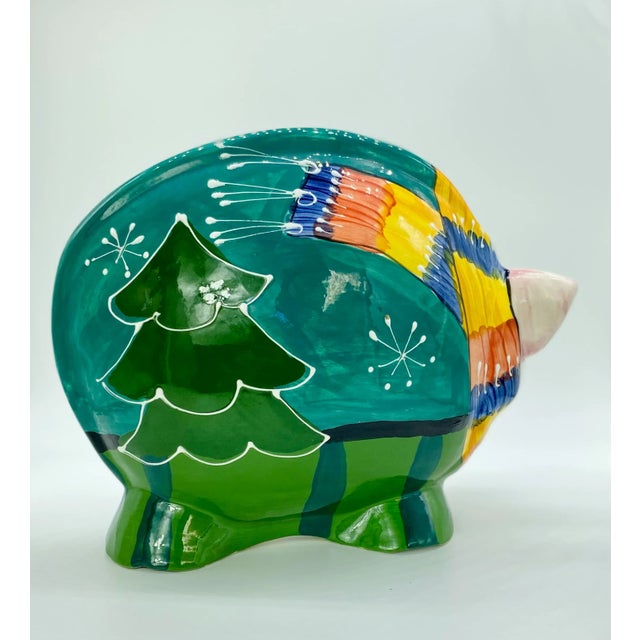 Vintage Limited Edition Ceramics Pig by Anatoly Turov | Chairish