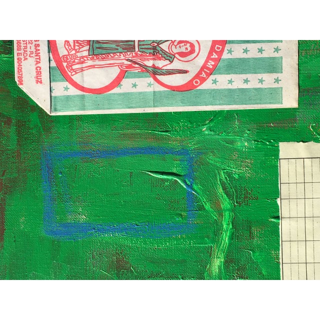 "Os Santos" Original Mixed Media Painting on Canvas by CL Auker | Chairish