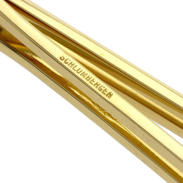 Tiffany Jean Schlumberger Tie Pin K18 Yellow Gold Men's &Co. | Chairish
