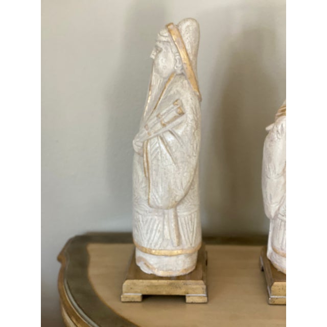 Three 20th Century Chinese Fu Lu Shou Stellar Gods Statues Fulushou ...