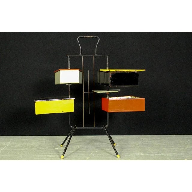 Dutch Sewing Box by Joost Teders for Metalux, 1950s | Chairish