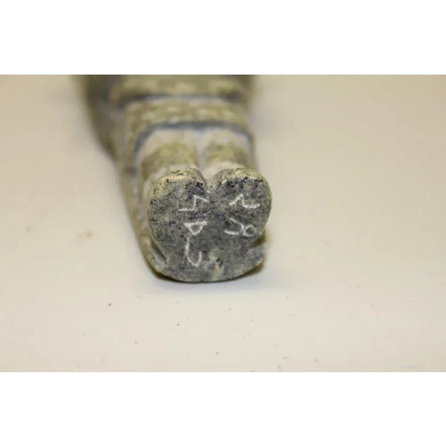 Mid 20th Century Two Eskimo Inuit Carvings of Women Wearing Amauti by ...