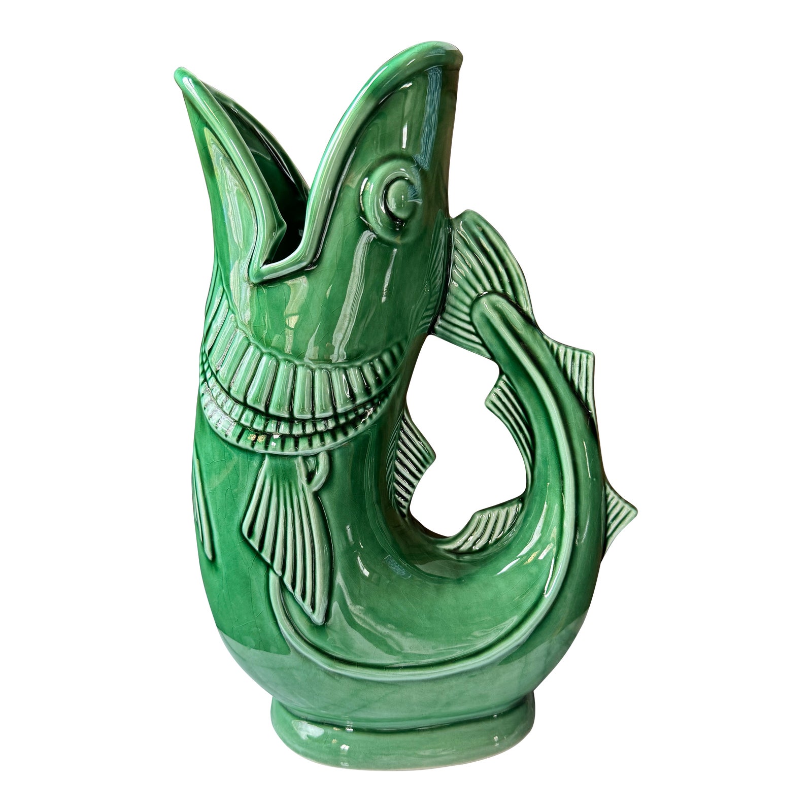 Vintage English Made Gurgling Cod by Shreve Crump & Low | Chairish